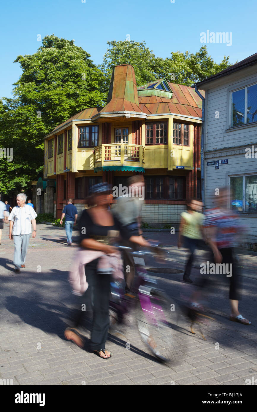 Latvia, Eastern Europe, Baltic States, Riga, Jurmala, People Walking ...