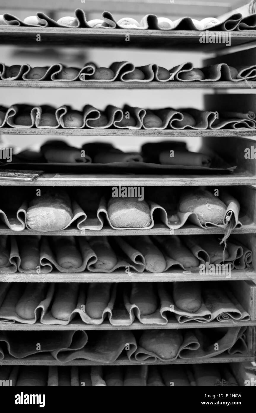Fresh french bread Black and White Stock Photos & Images - Alamy