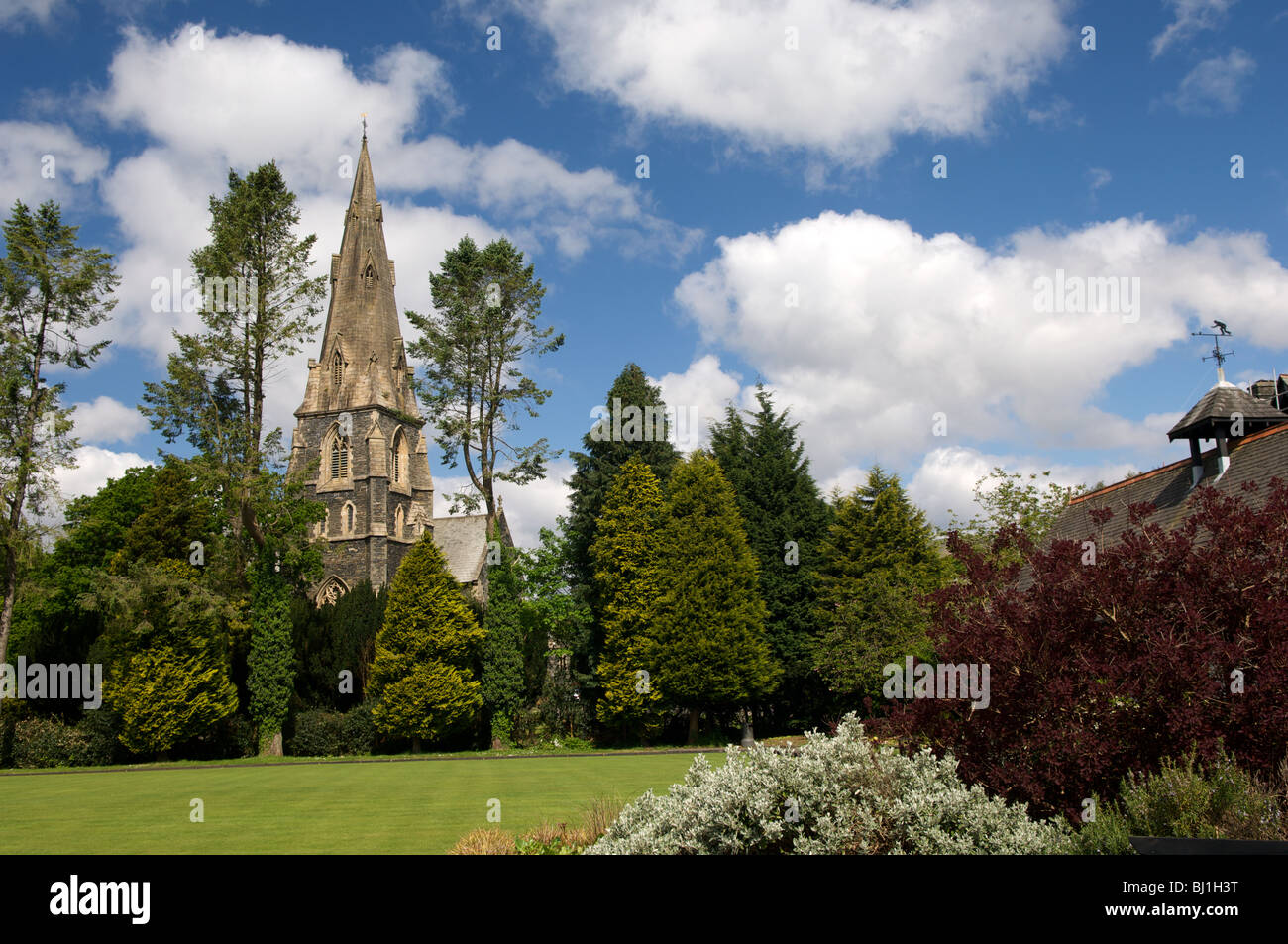Ambleside Parish Church of St Mary The Virgin, Lake District, Cumbria ...