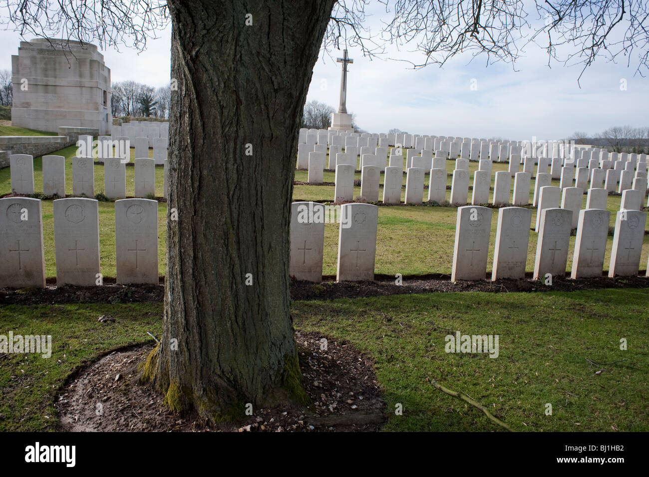 Ww1 british military cemetery somme region hi-res stock photography and ...