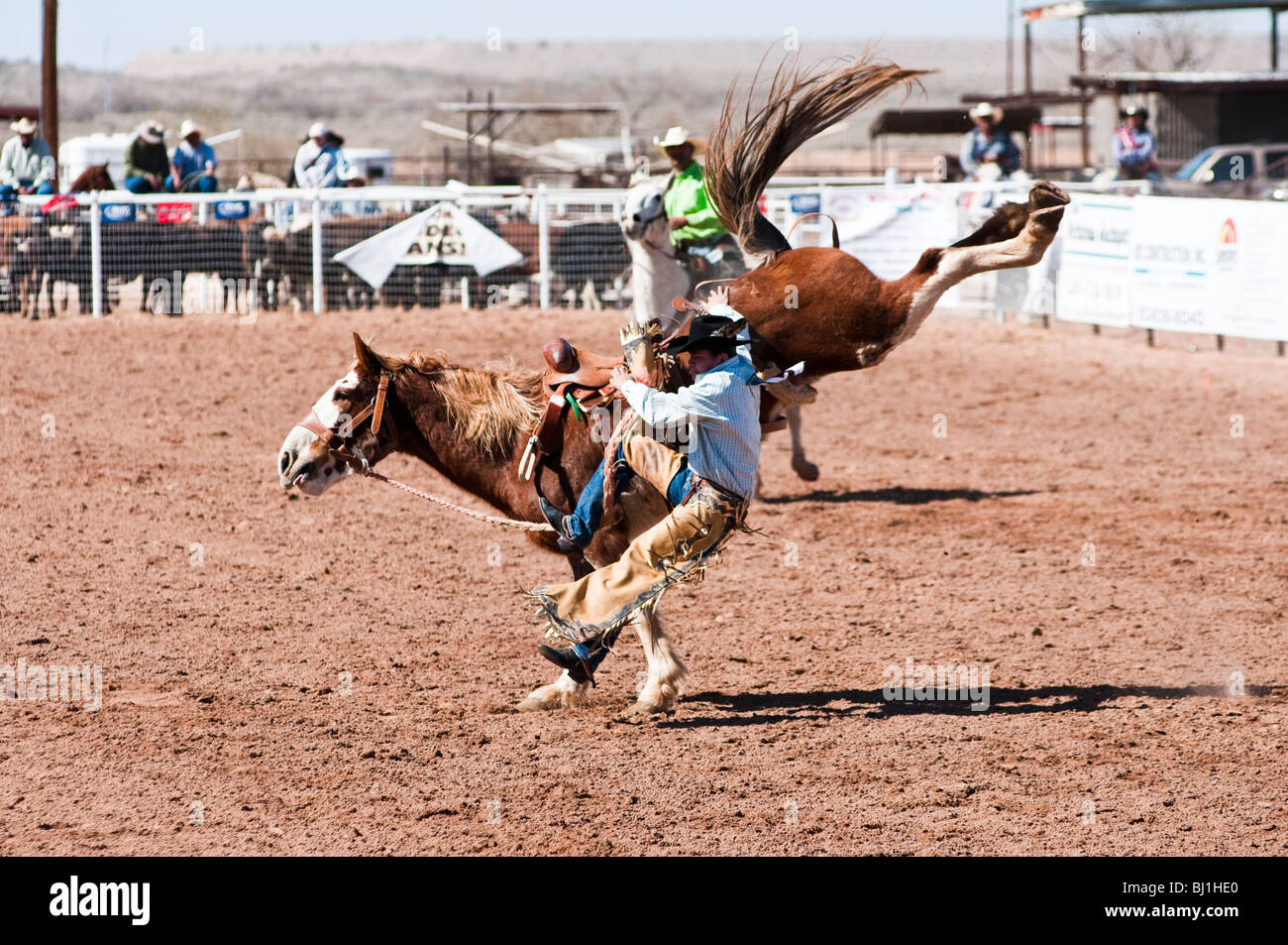 Saddle Bronc Riding High Resolution Stock Photography and Images - Alamy