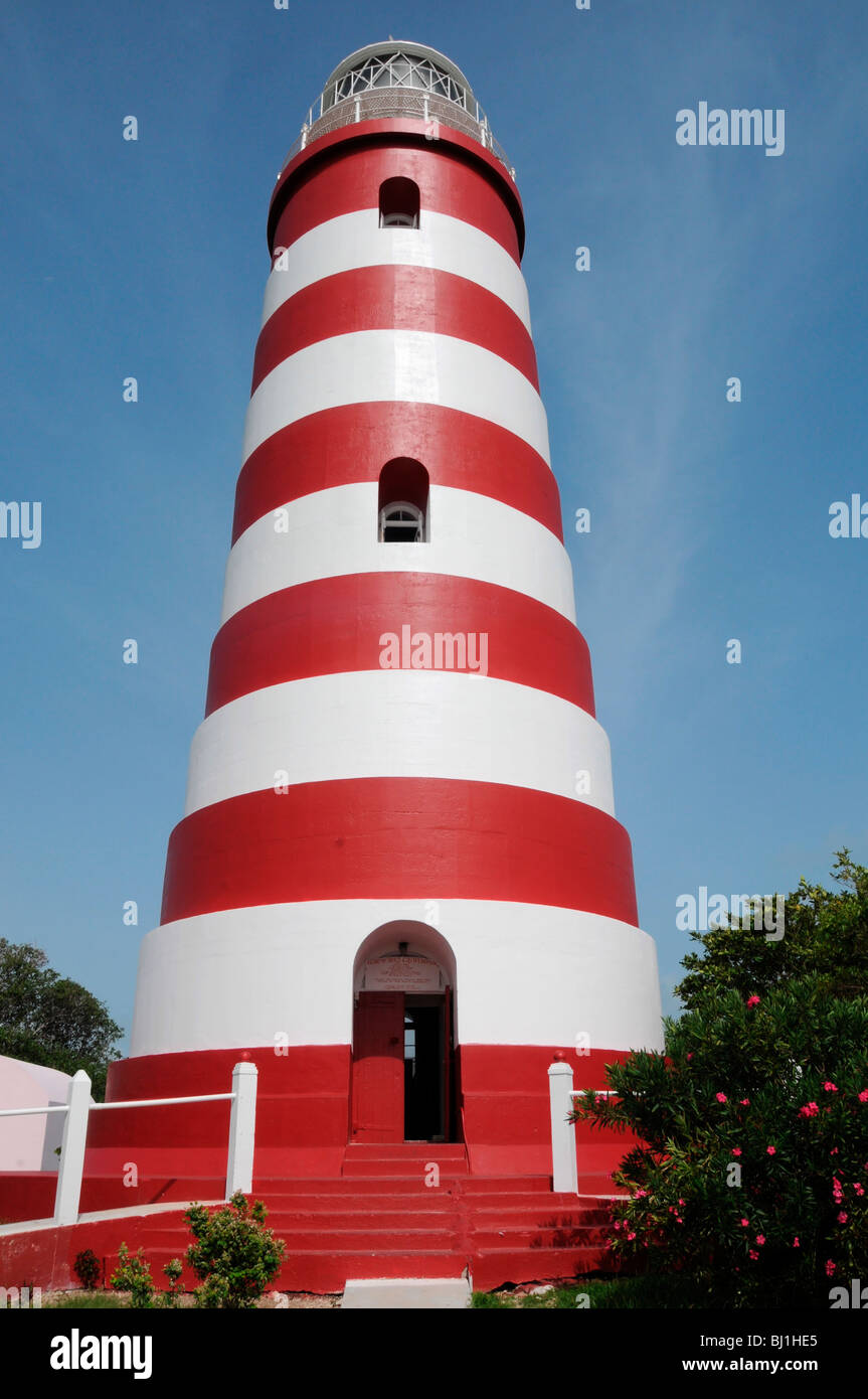 Elbow Cay Lighthouse, Hope Town, Abacos, Bahamas Stock Photo - Alamy