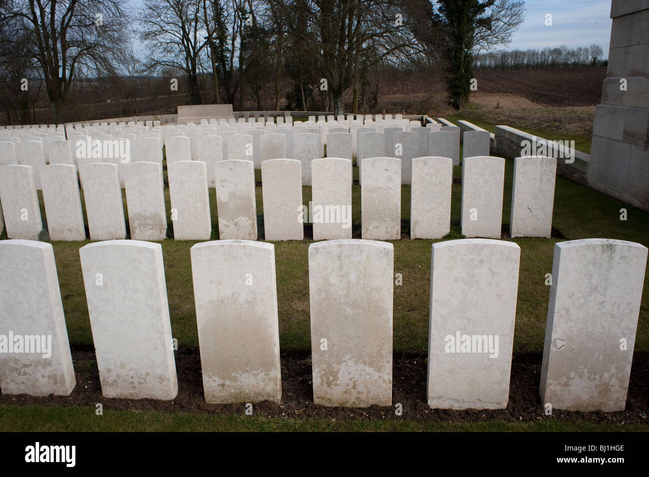 Ww1 british military cemetery somme region hi-res stock photography and ...