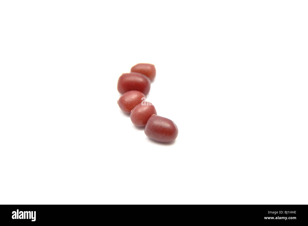 Detailed but simple image of azuki beans Stock Photo - Alamy