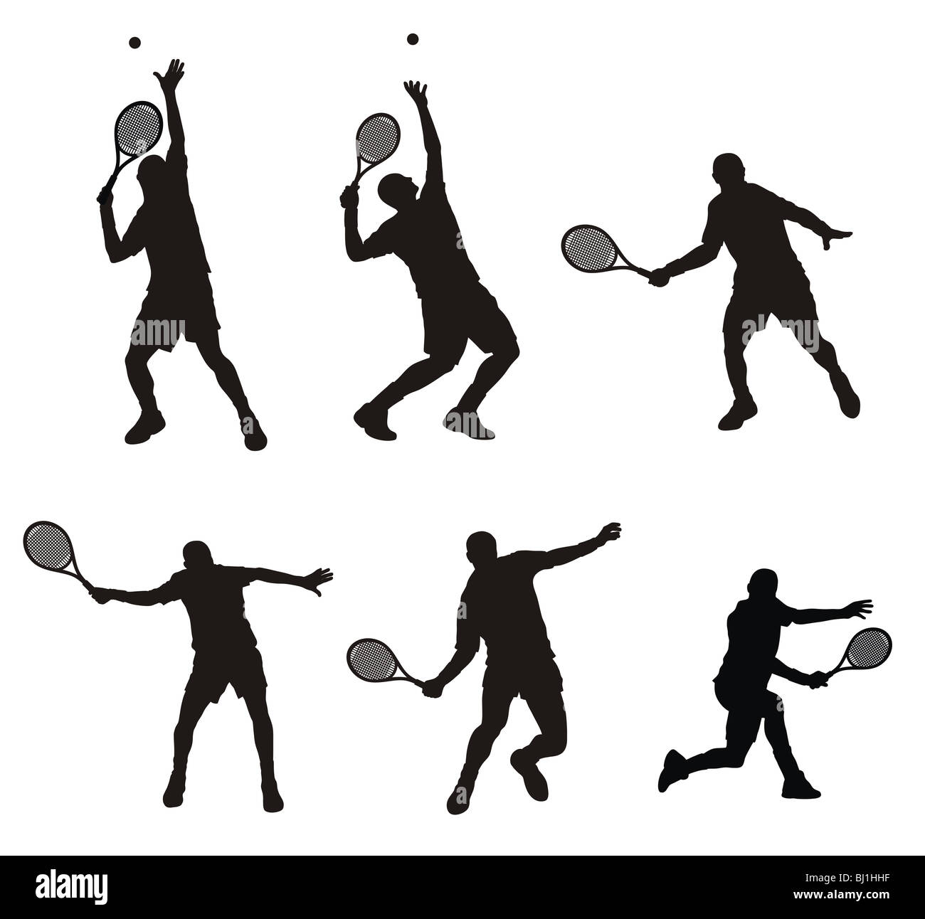 Tennis backhand shot hi-res stock photography and images - Alamy