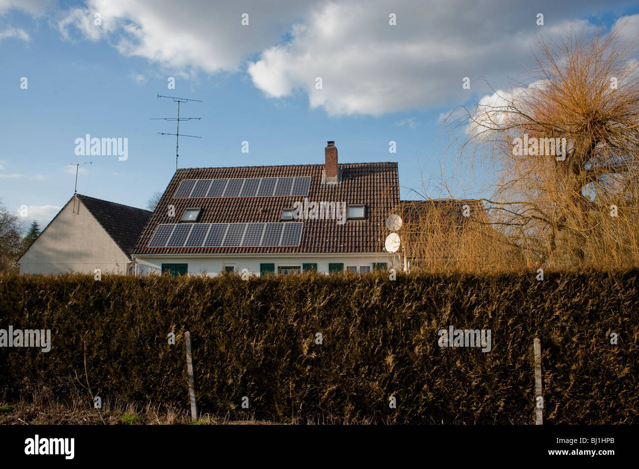 Hidden solar panels hi-res stock photography and images - Alamy