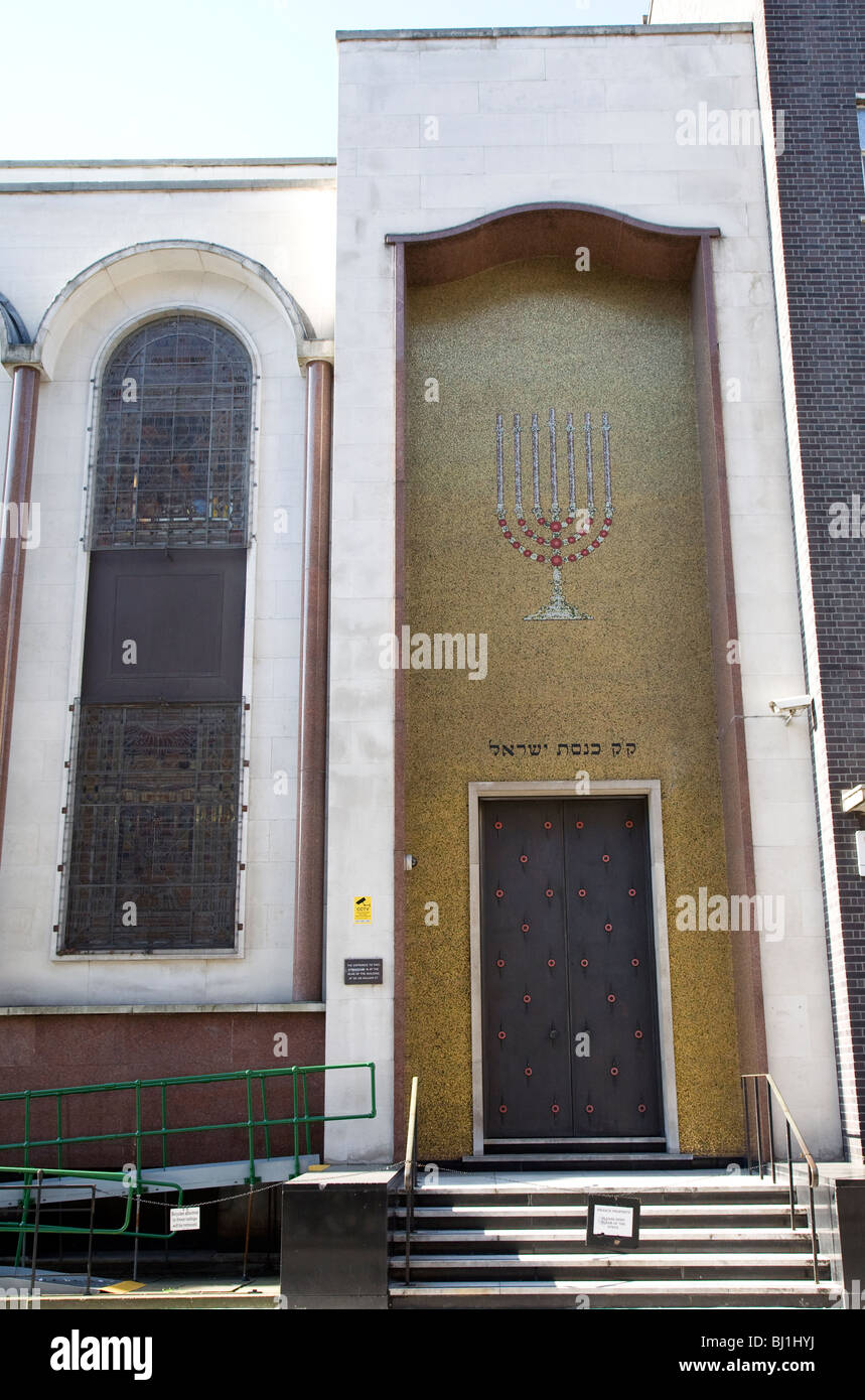 Central Synagogue, Great Portland Street, London Stock Photo - Alamy