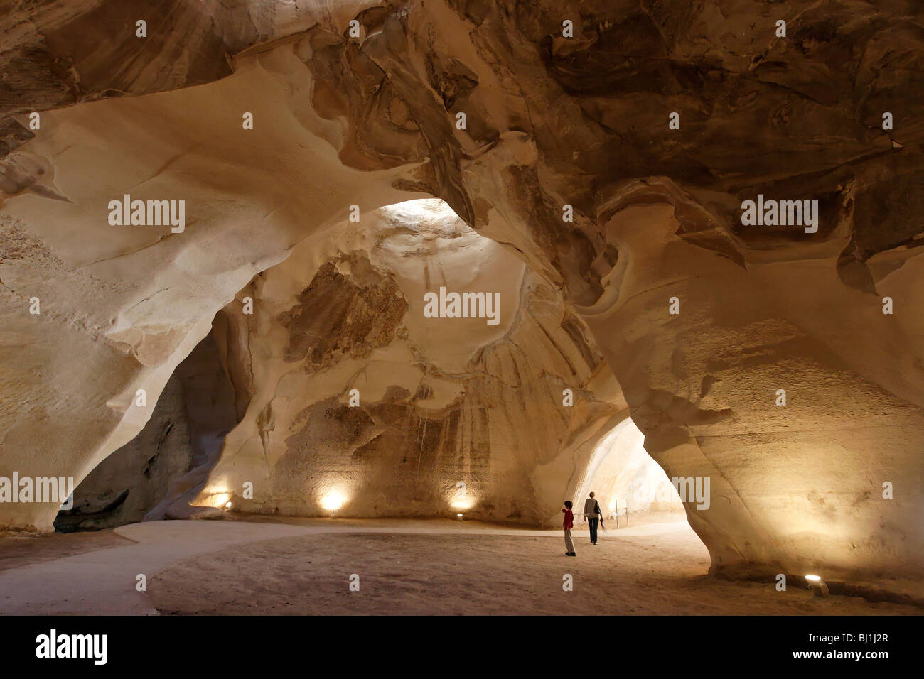 Israel, Shephelah region. Bell cave in Beth Guvrin Stock Photo - Alamy