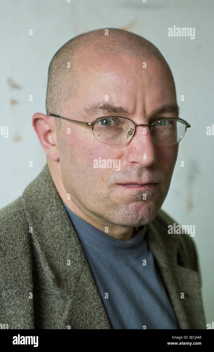 Welsh artist Iwan Bala pictured in his Cardiff studio Stock Photo - Alamy