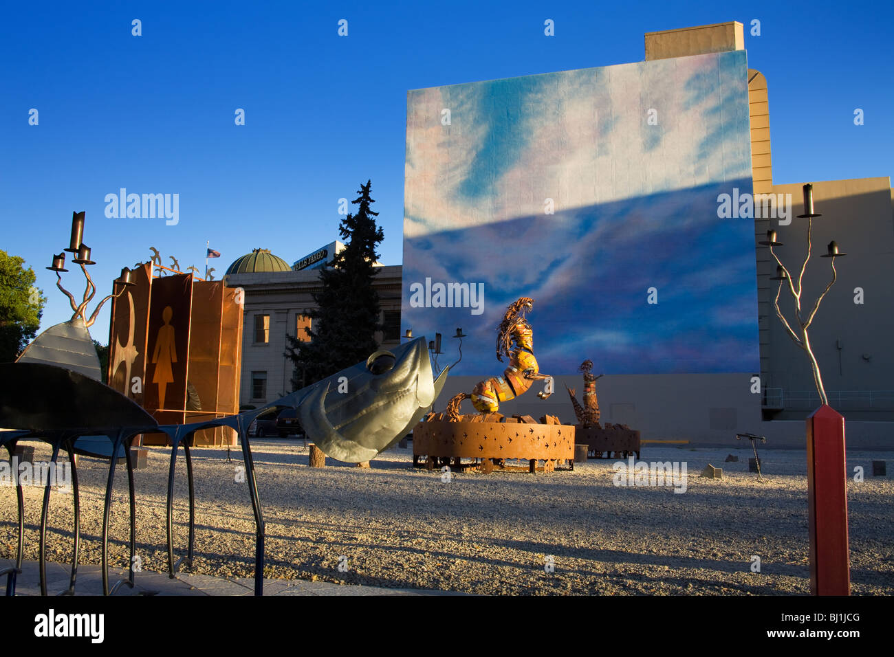 Celtic Forest sculptures by Black Rock arts Foundation, Riverwalk ...