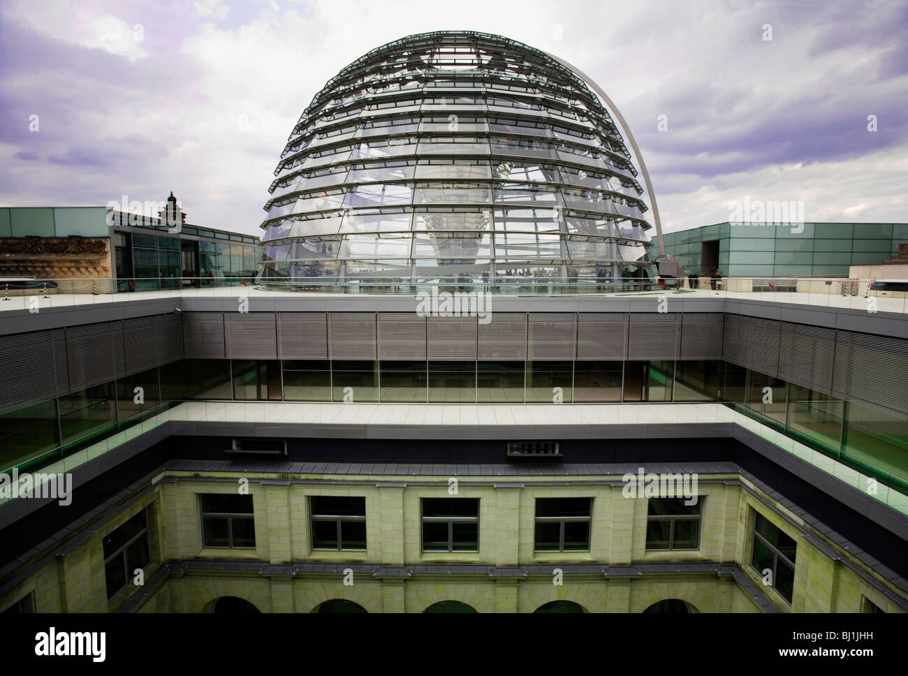 The Norman Foster redesigned German Bundestag Reichstag German national ...