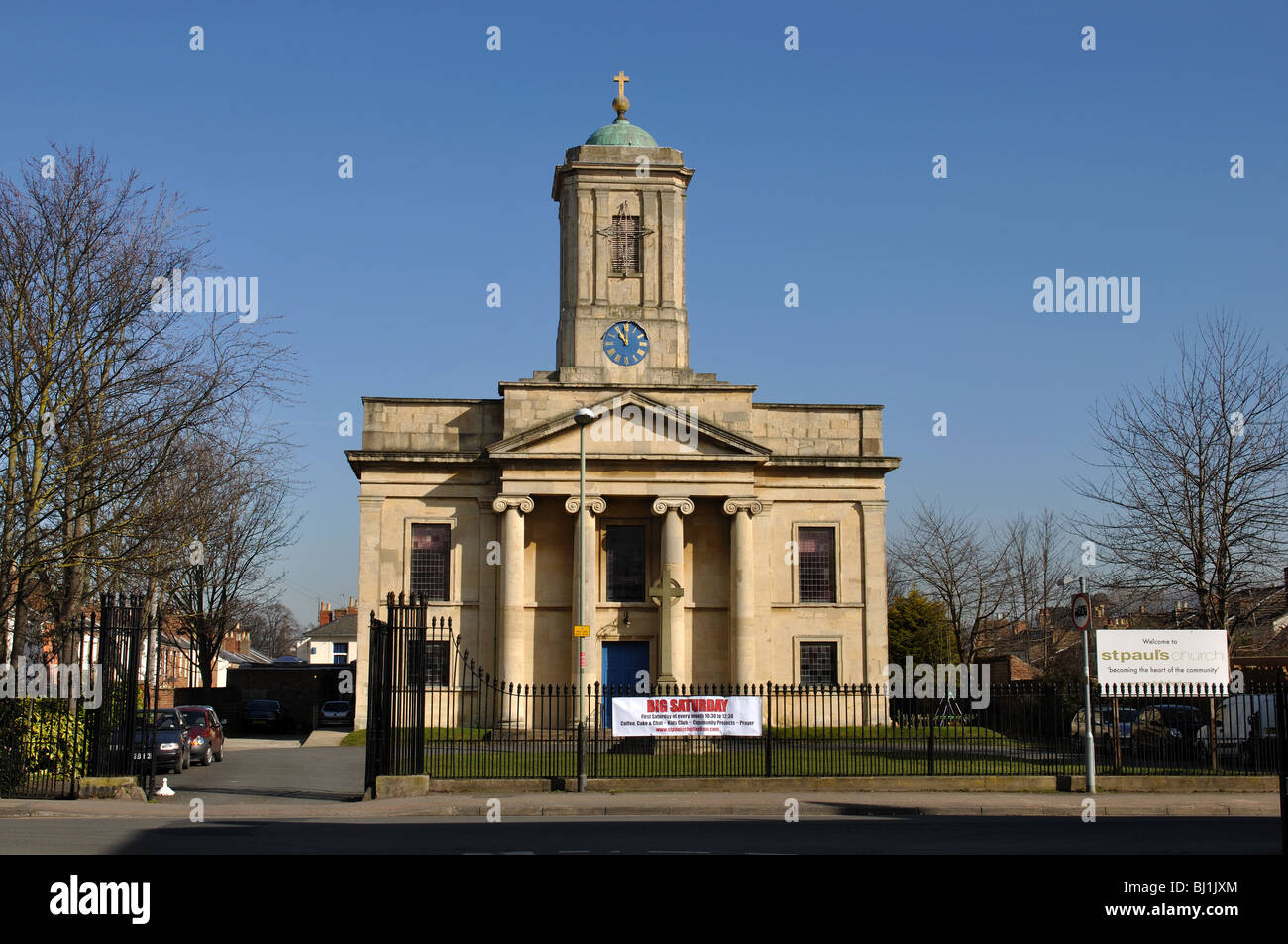 St. Paul`s Church, Cheltenham Spa, Gloucestershire, England, UK Stock ...
