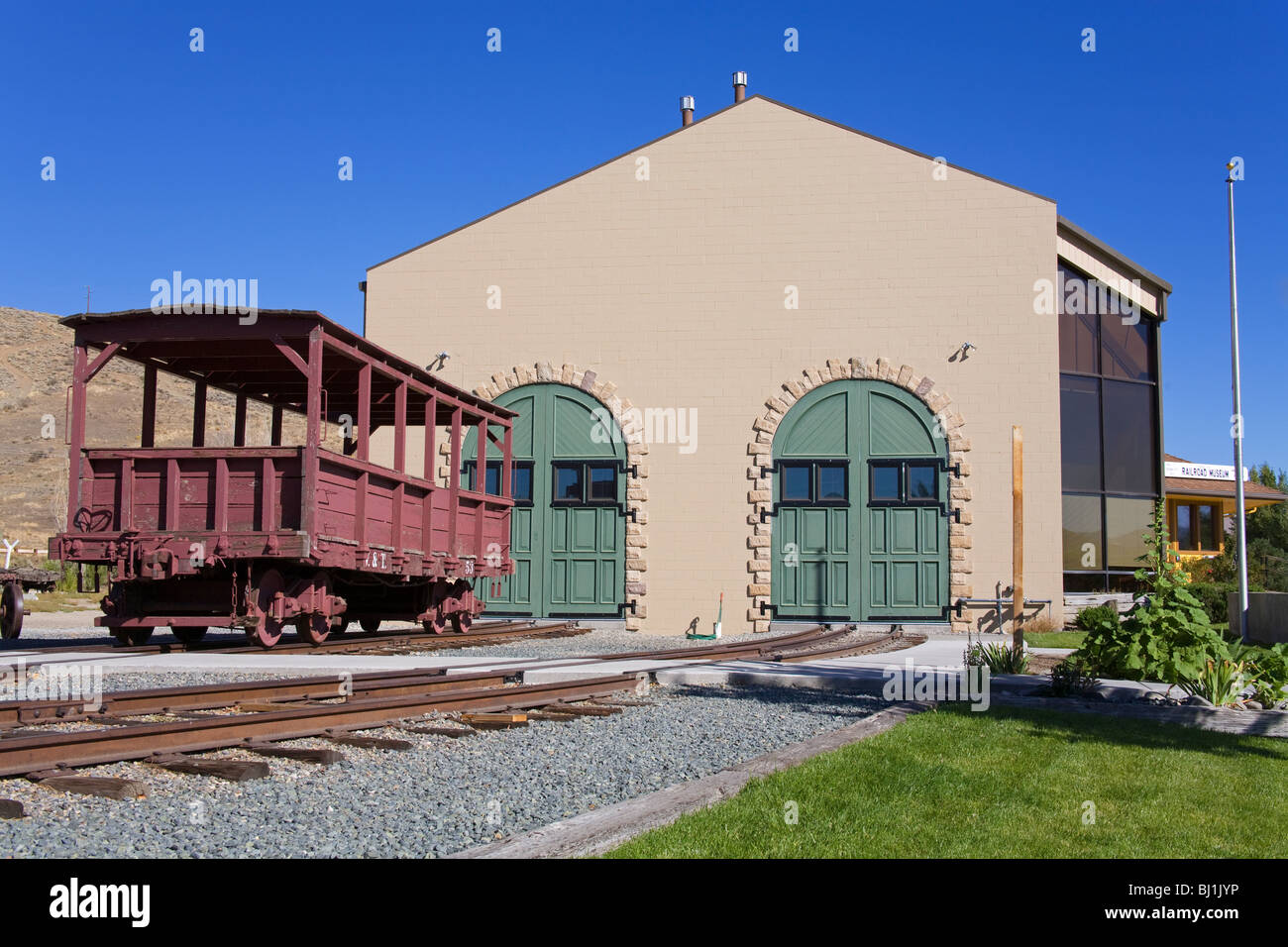 Nevada State Railway Museum, Carson City, Nevada, USA Stock Photo - Alamy