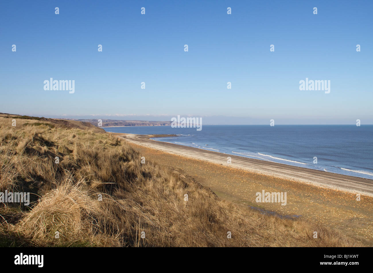 Durham coast from Blackhall Rocks Stock Photo - Alamy