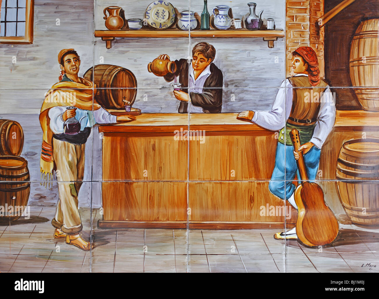 Mosaic aranjuez hi-res stock photography and images - Alamy