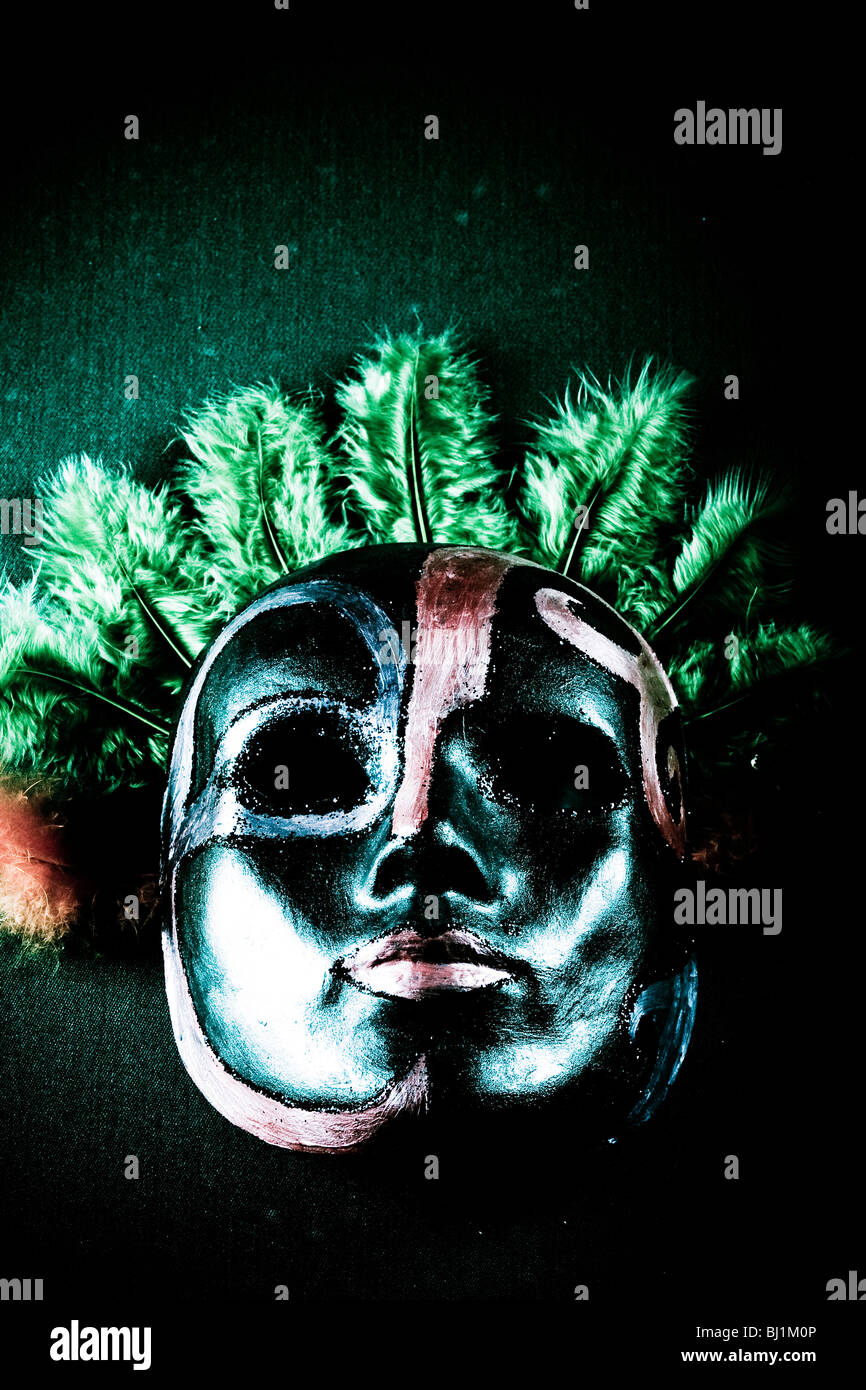 Handmade carnival mask Stock Photo - Alamy
