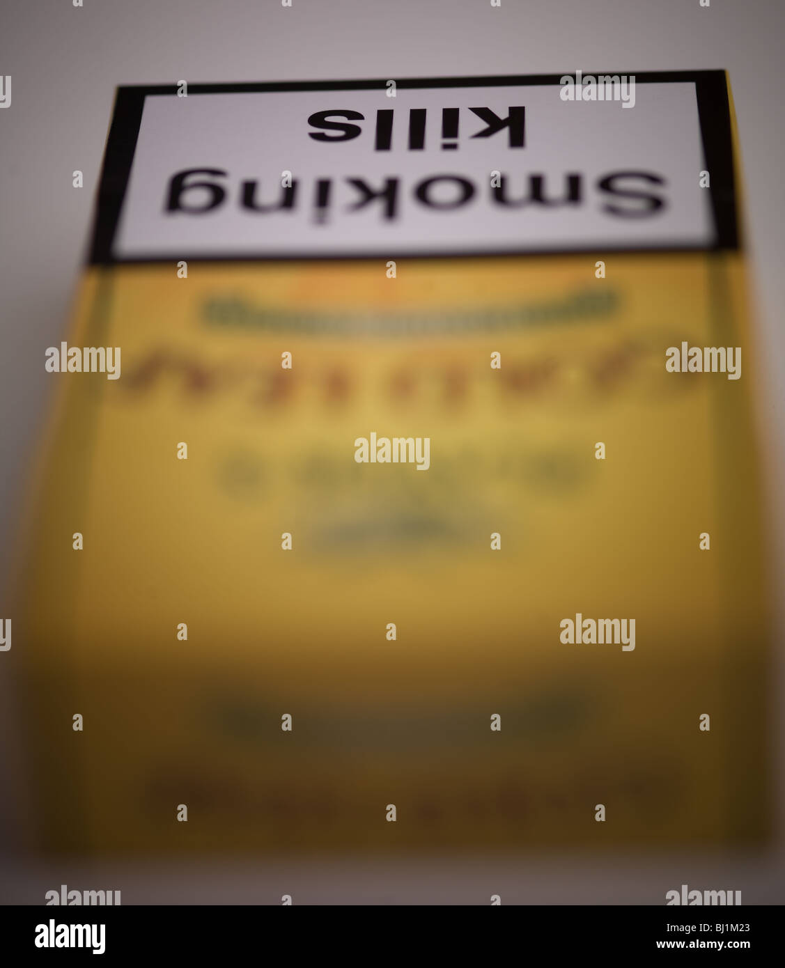 Cigarettes health warning hi-res stock photography and images - Alamy