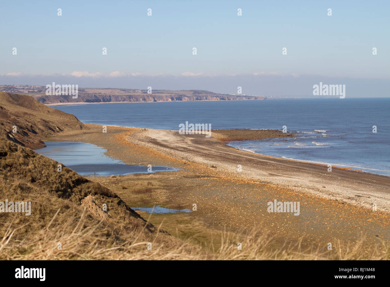 Durham coast from Blackhall Rocks Stock Photo - Alamy