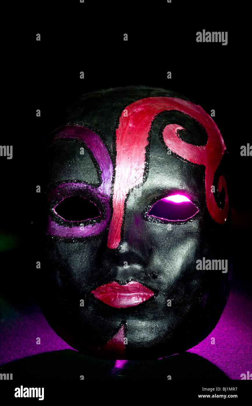 Handmade carnival mask Stock Photo - Alamy