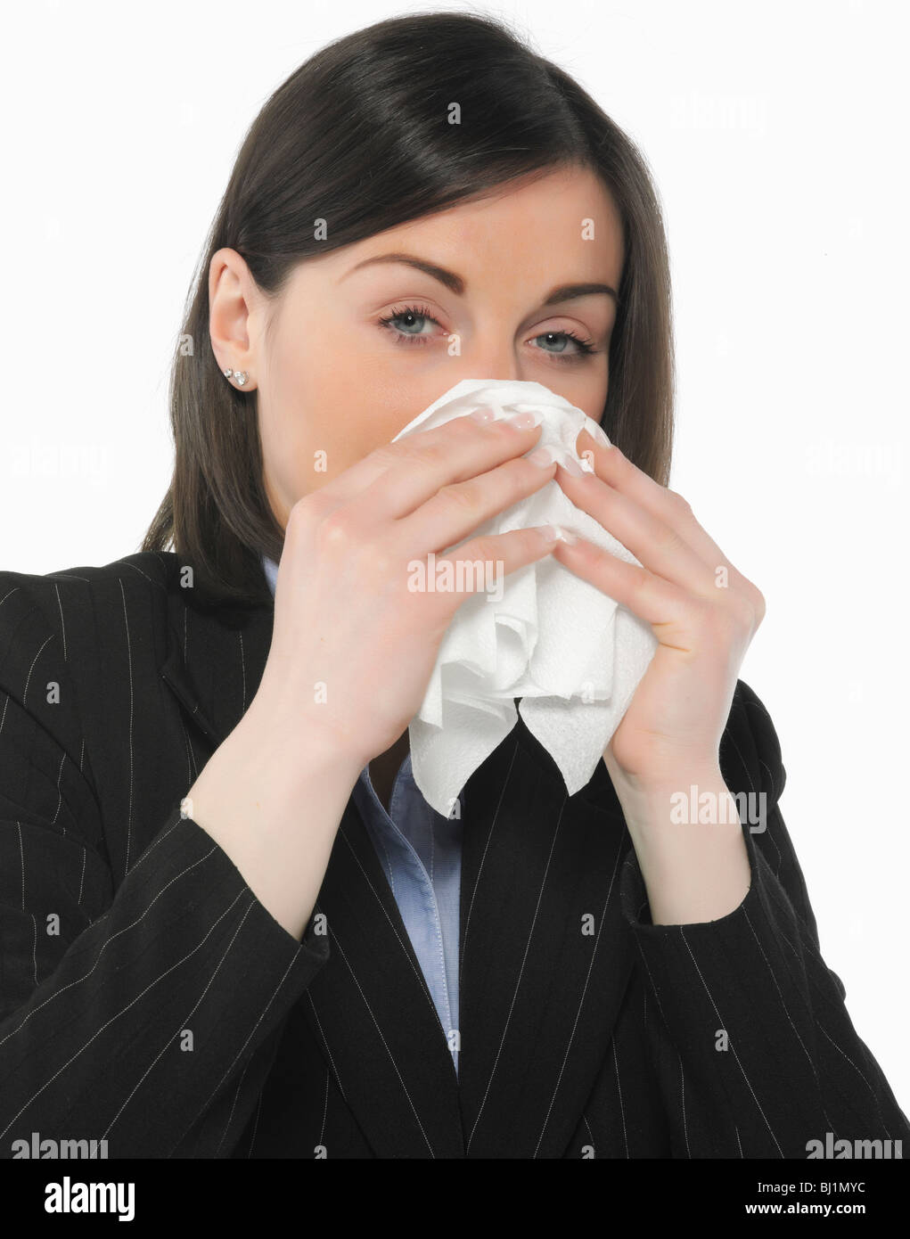 Mature Age Woman Allergies High Resolution Stock Photography and Images ...