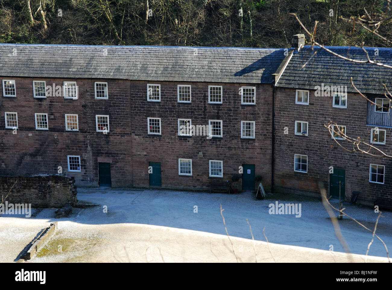 Richard Arkwright Mill Cromford Derbyshire England Stock Photo - Alamy