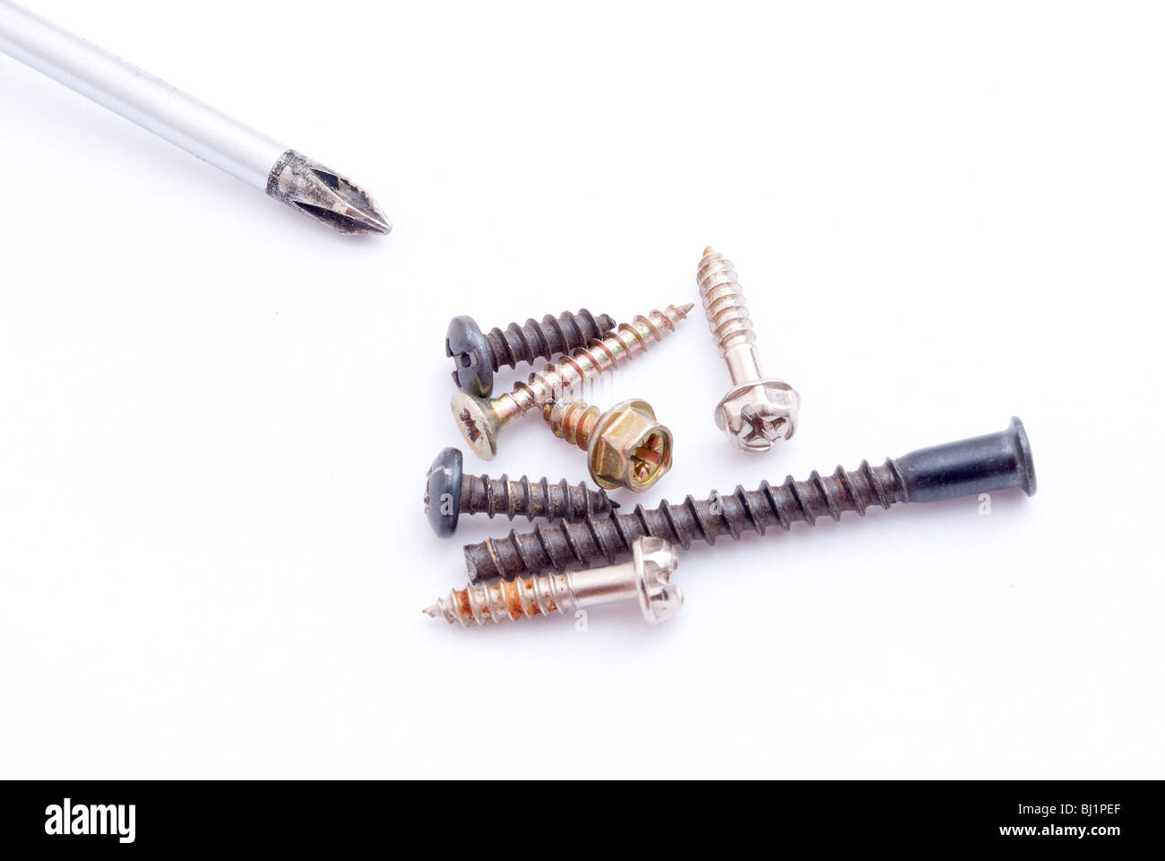 Spiral screwdriver hi-res stock photography and images - Alamy