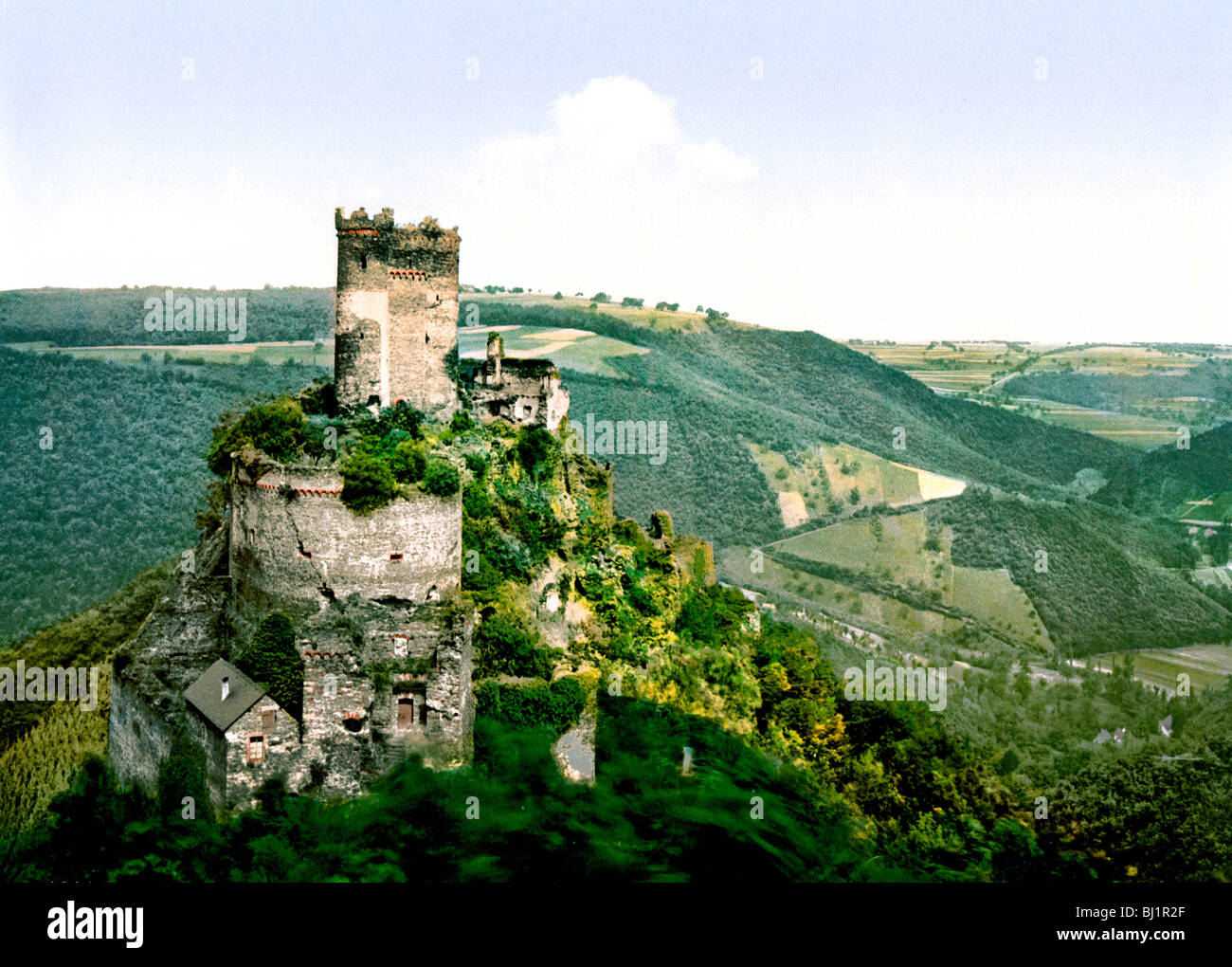 Die Ehrenburg Mosel Stock Photo - Alamy