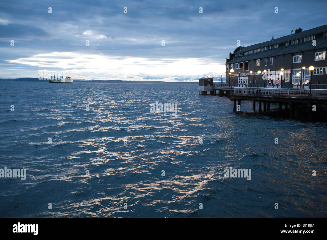 Bainbridge island ferry hi-res stock photography and images - Alamy