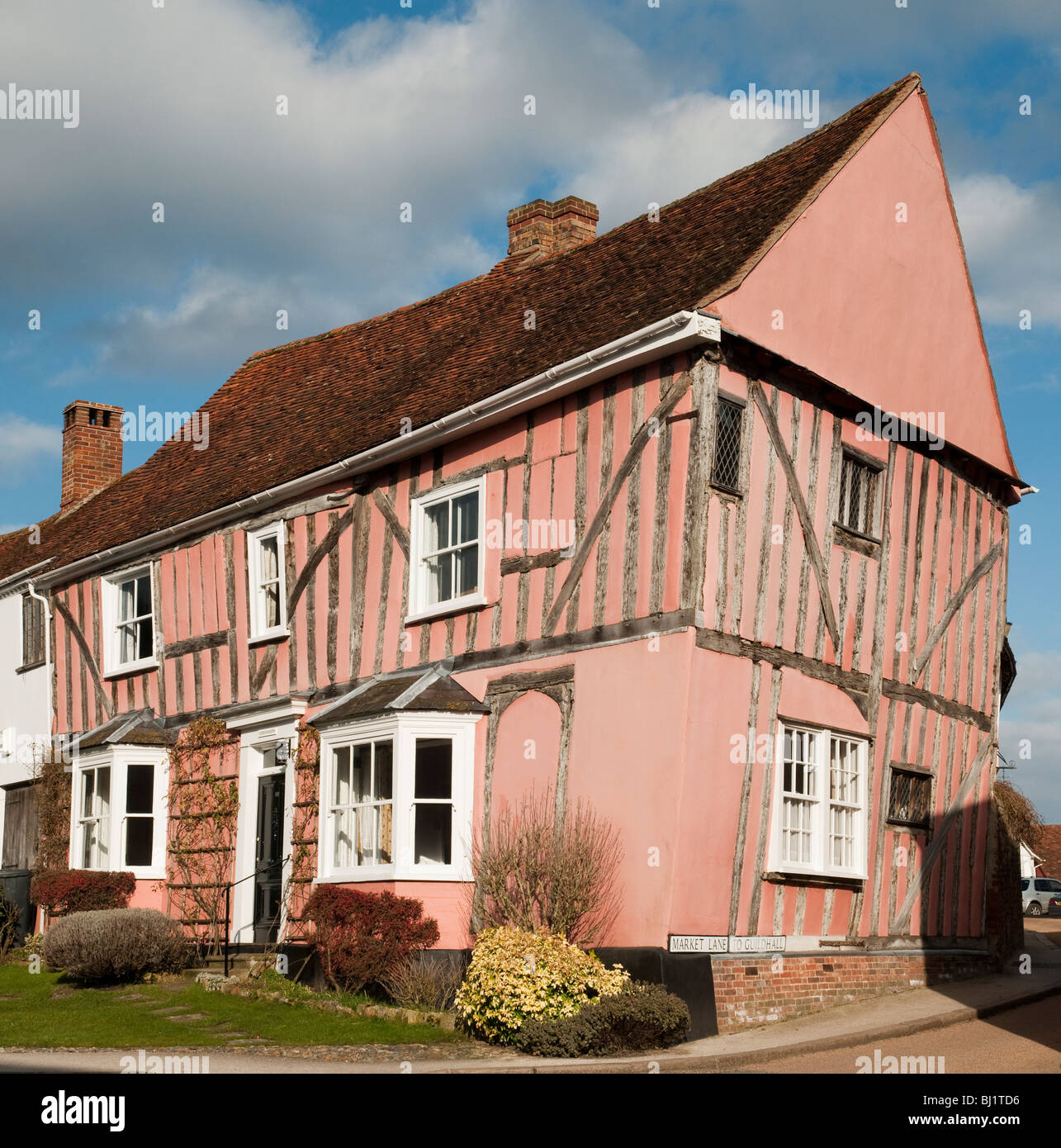 Timber framed medieval house hi-res stock photography and images - Alamy