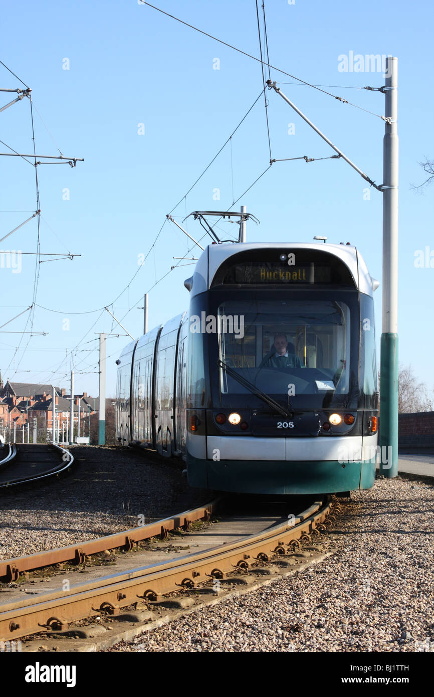 Nottingham trams hi-res stock photography and images - Alamy