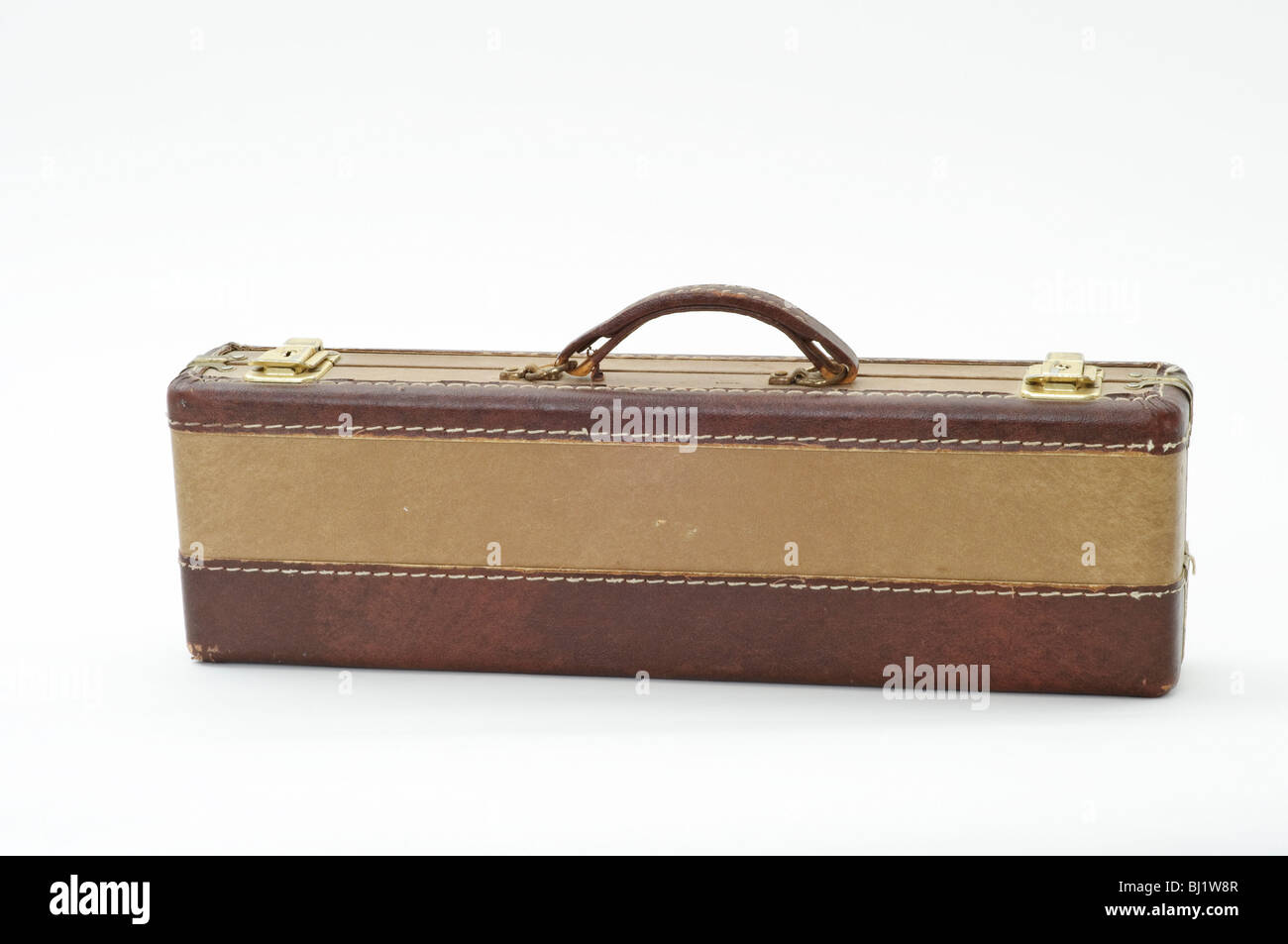 Old, beat up flute case Stock Photo - Alamy