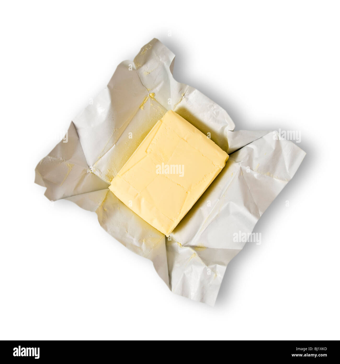real butter in the packing Stock Photo - Alamy