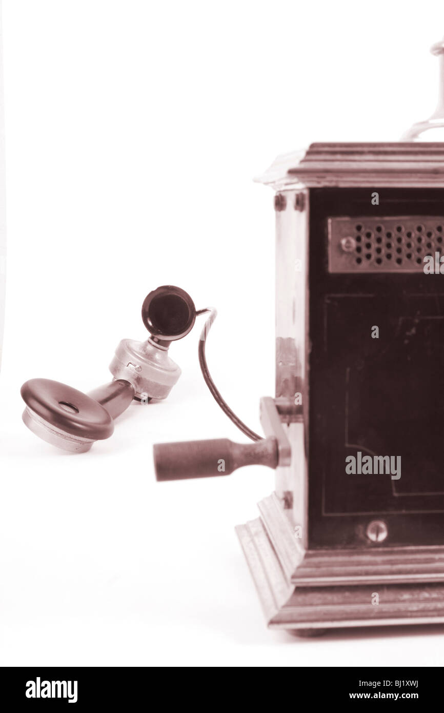 old telephone (1900 Stock Photo - Alamy