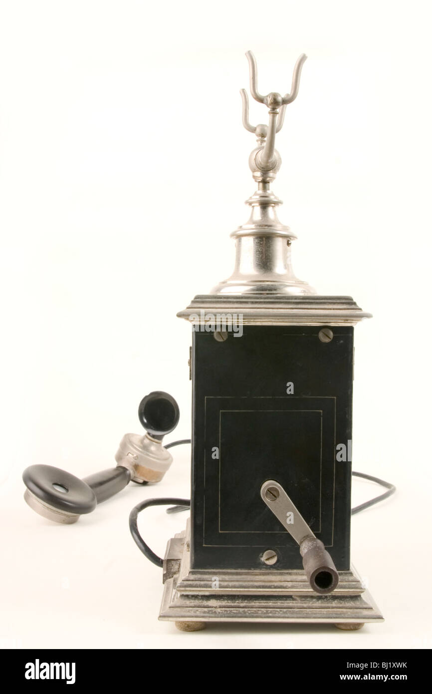 old telephone (1900 Stock Photo - Alamy