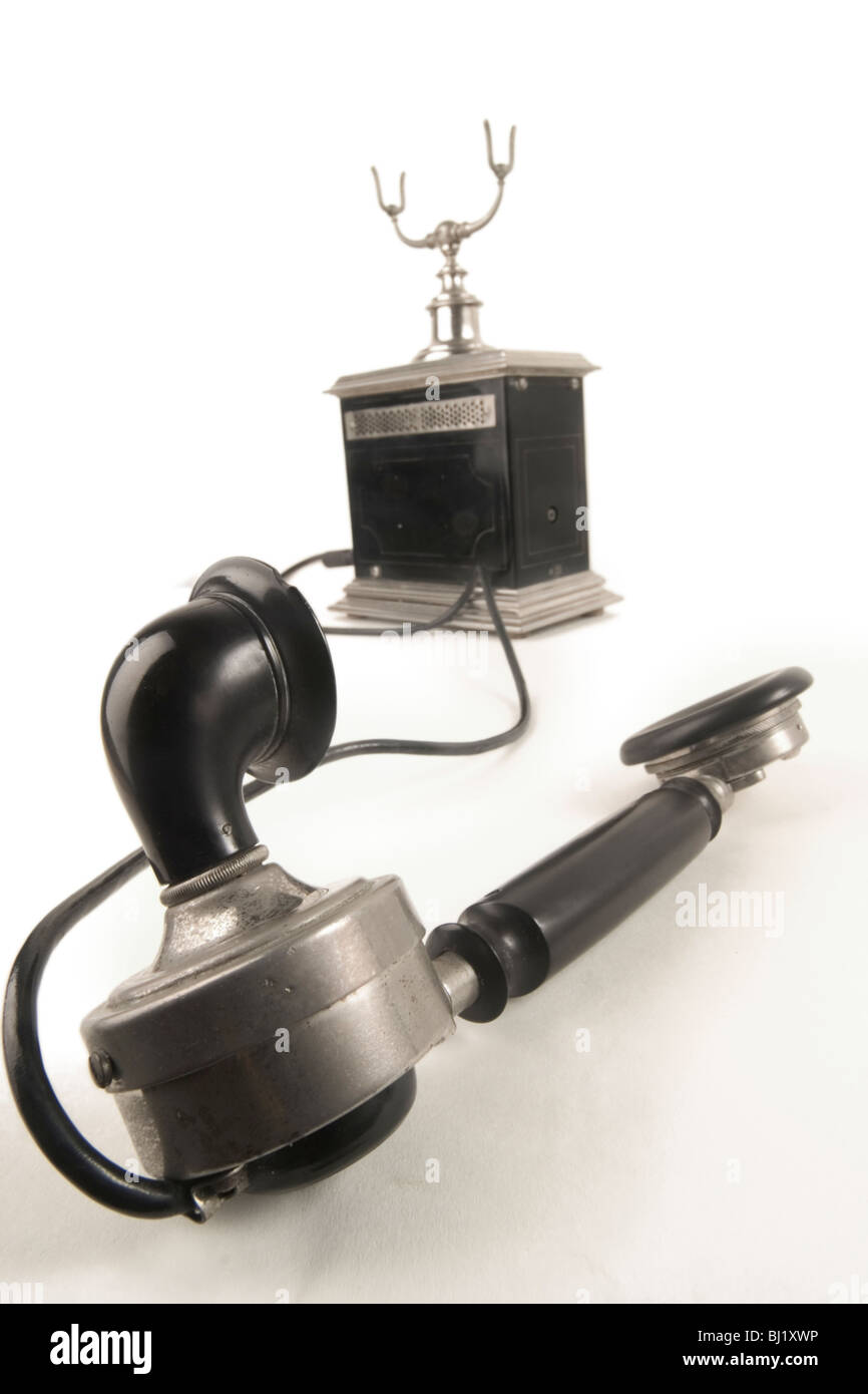 old telephone (1900 Stock Photo - Alamy
