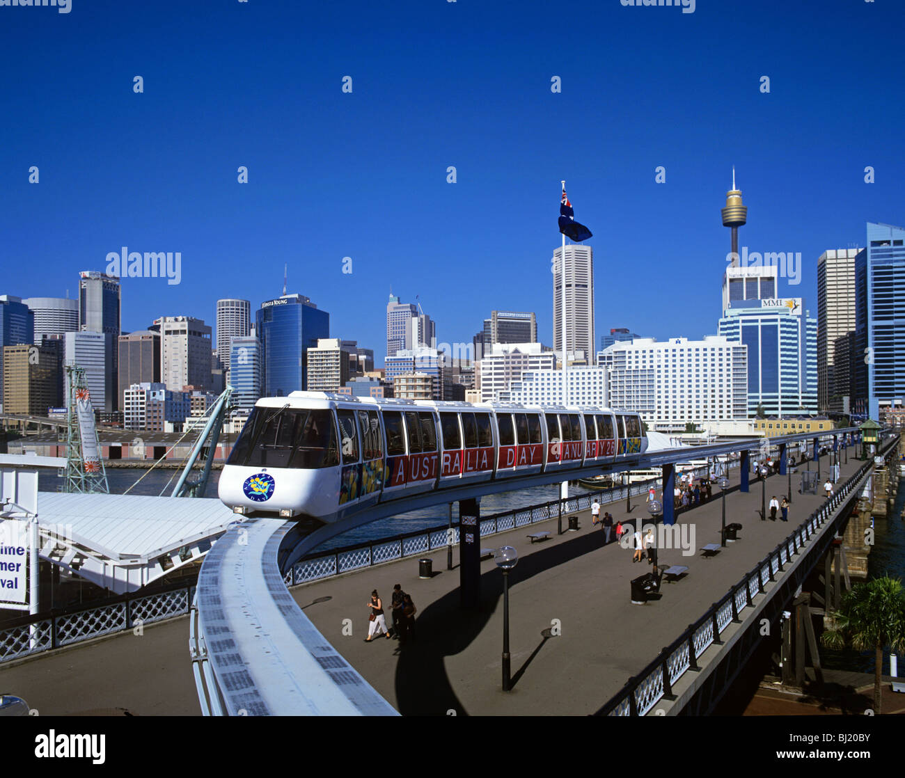 Sydney monorail metro monorail hi-res stock photography and images - Alamy
