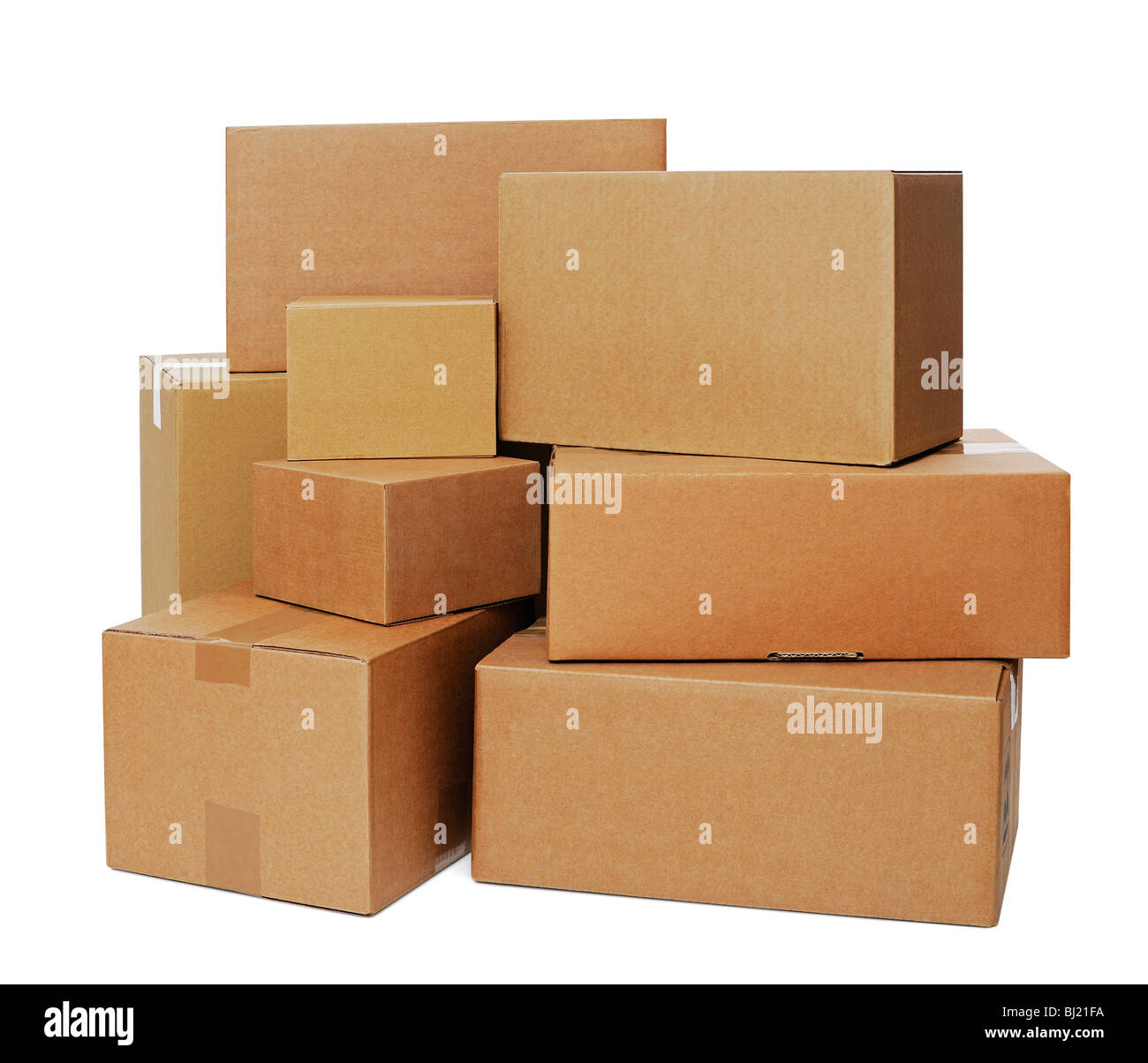 Stack of boxes hi-res stock photography and images - Alamy