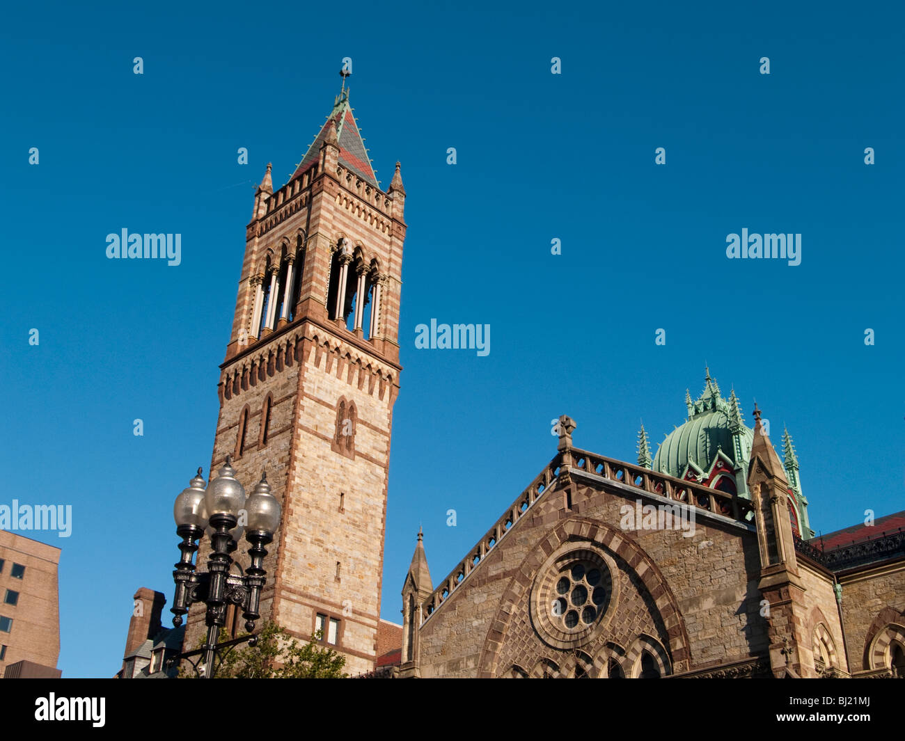 The Gothic Old South Church on Boylston at Copley Square in Boston ...