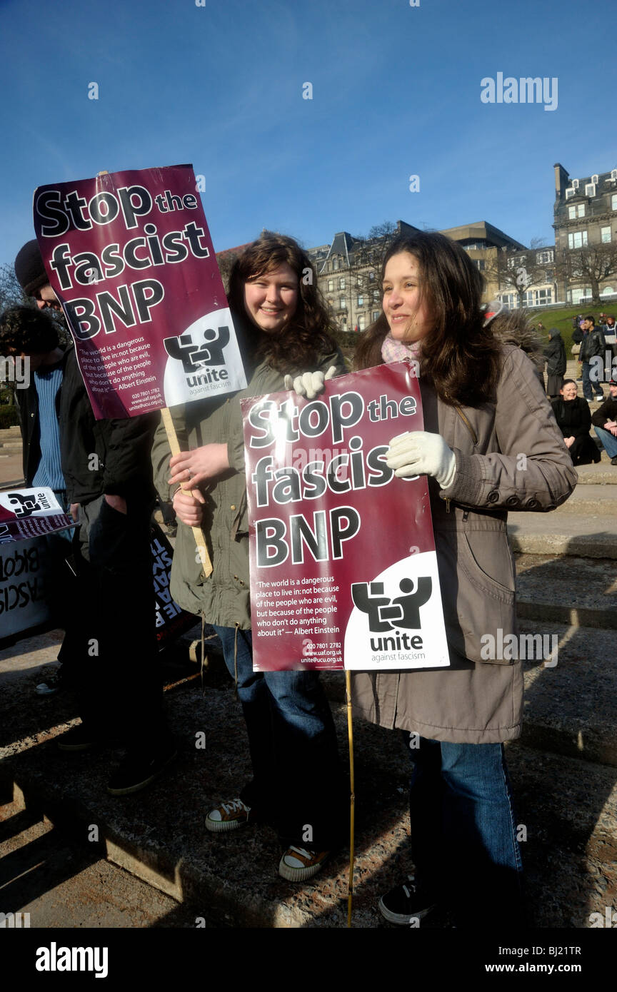 Anti fascist protester hi-res stock photography and images - Alamy