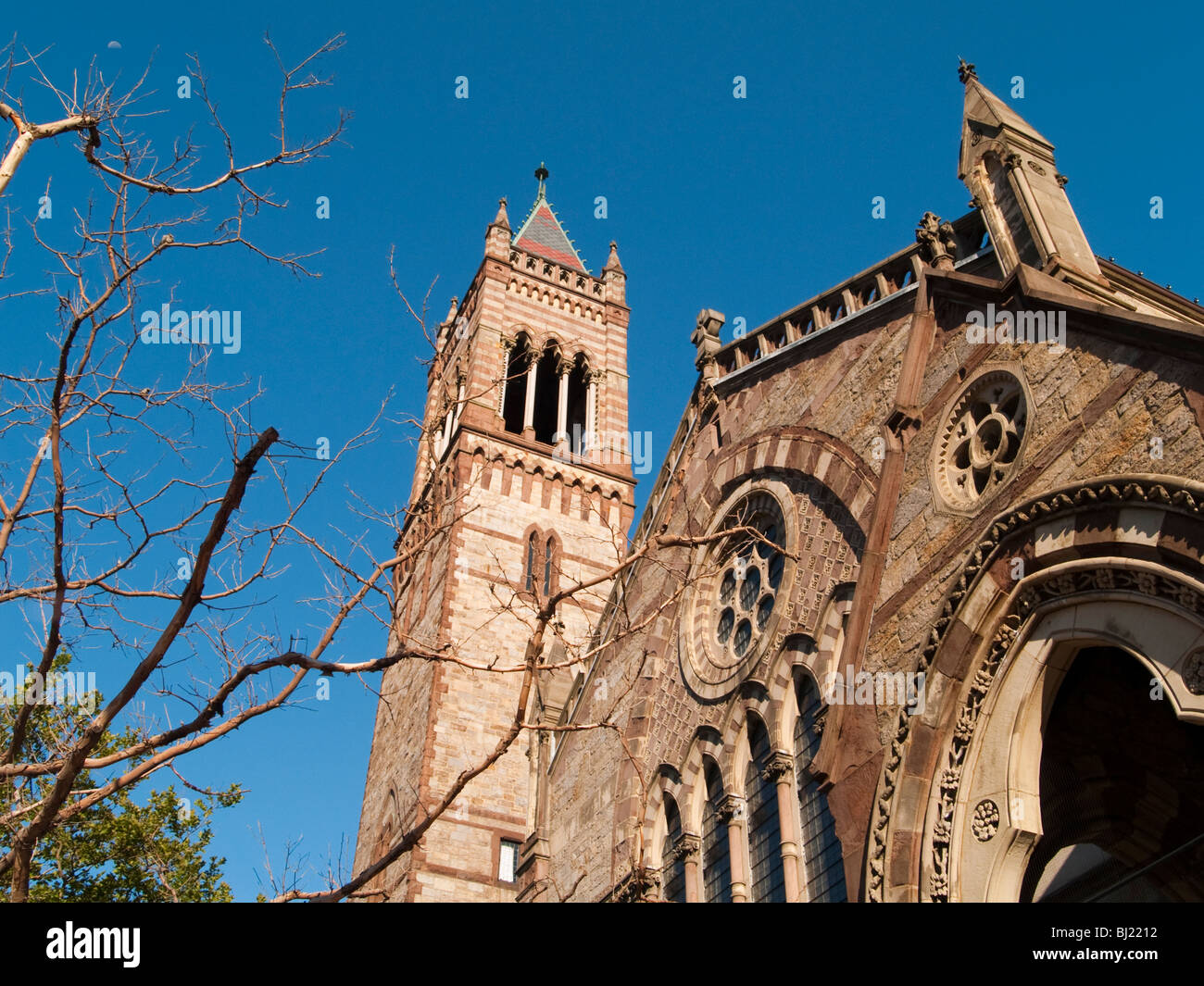 The Gothic Old South Church on Boylston at Copley Square in Boston ...