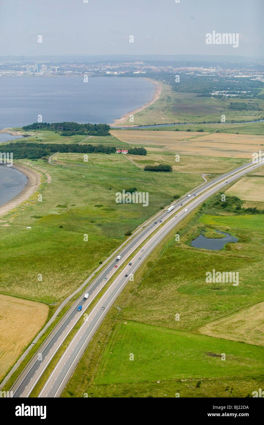 Highway and cloud color expressway and horizon line hi-res stock ...