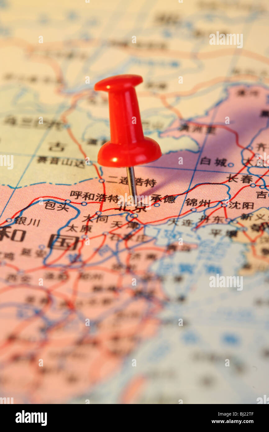 Chinese map hi-res stock photography and images - Alamy