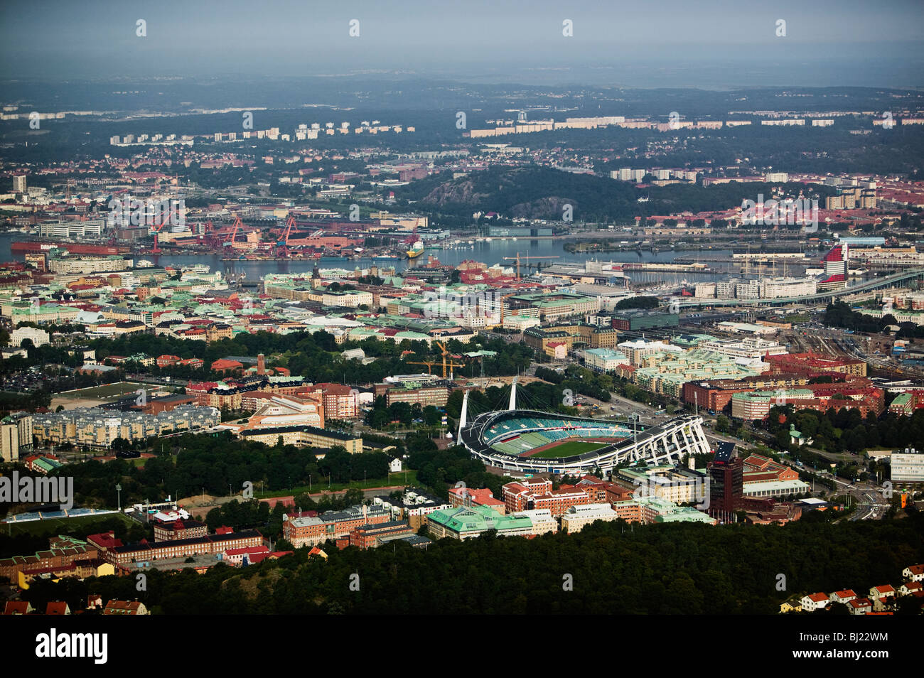 Sweden port of gothenburg aerial hi-res stock photography and images ...