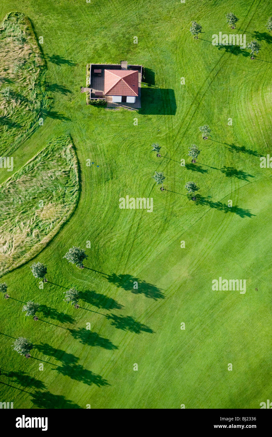 A house at a golf course Stock Photo - Alamy