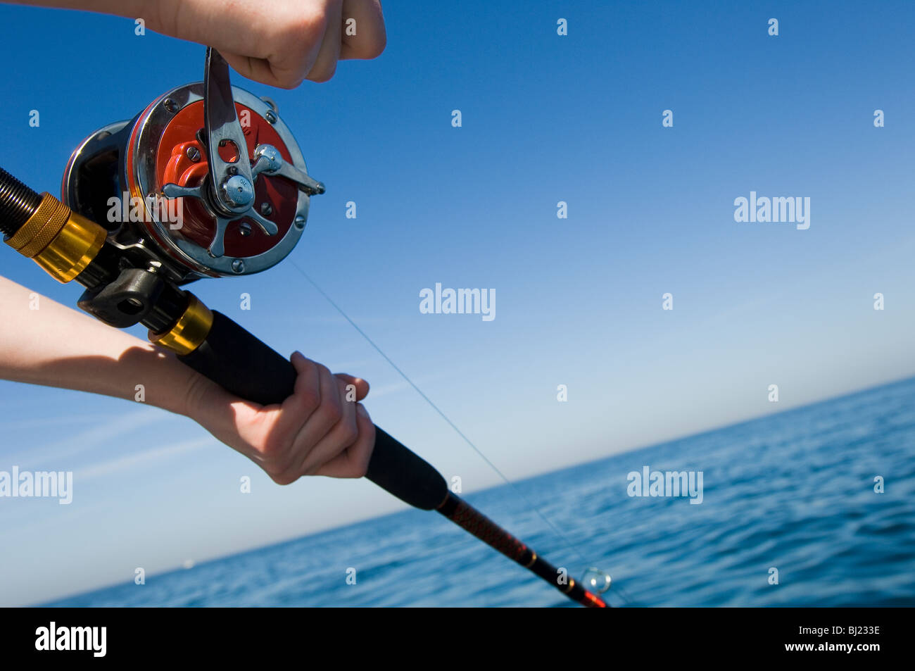 Person holding catch ocean hi-res stock photography and images - Alamy