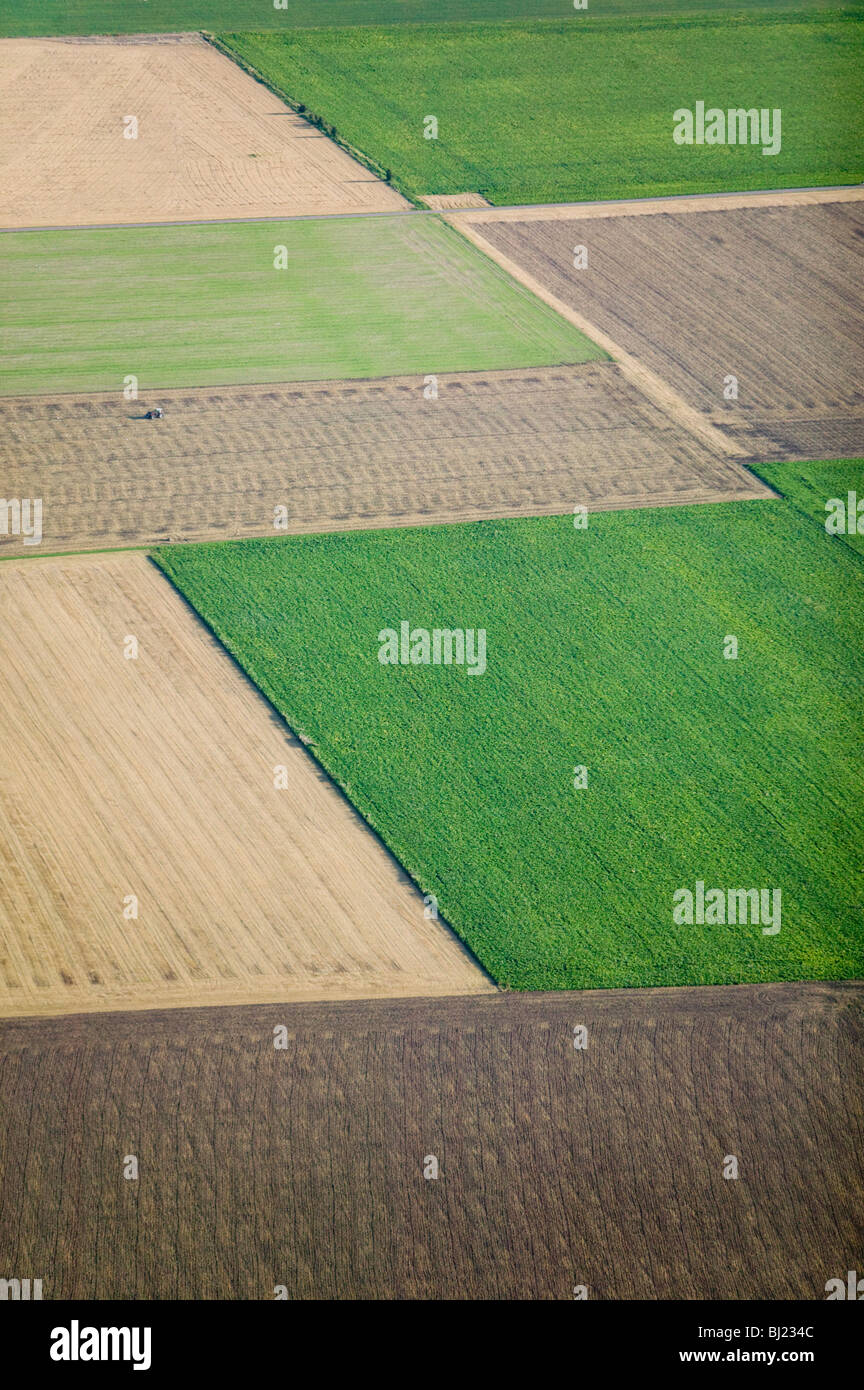 Fields with crops or soil Stock Photo - Alamy
