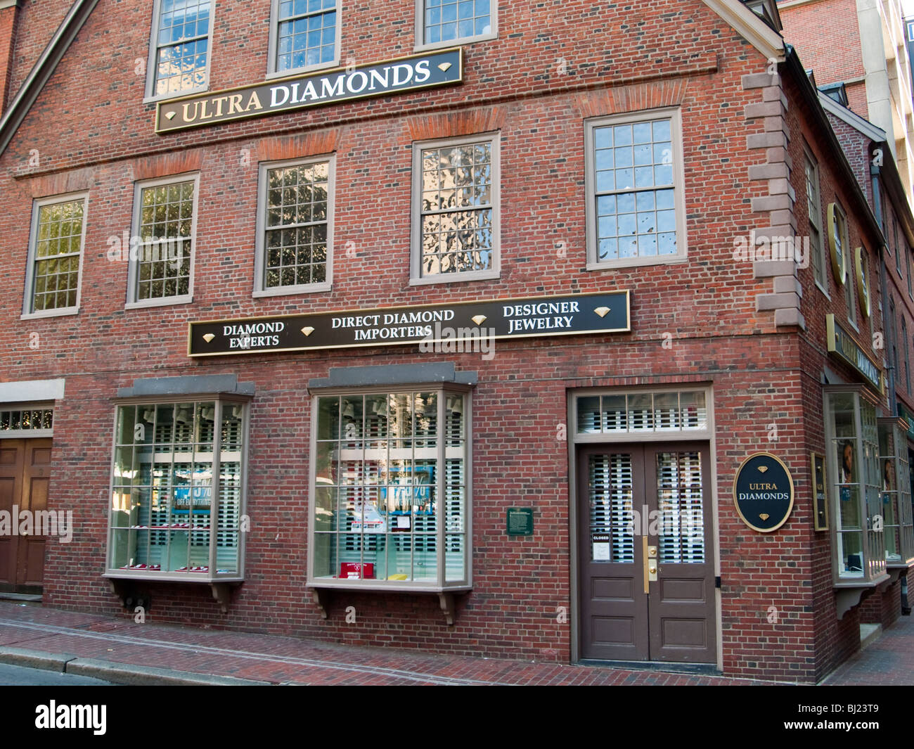 Ultra Diamonds in the city of Boston Massachusetts USA Stock Photo - Alamy