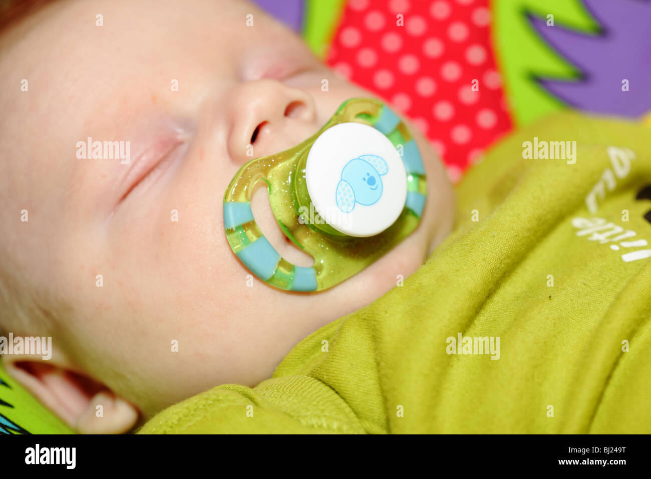 Pacifier baby sleep hi-res stock photography and images - Alamy