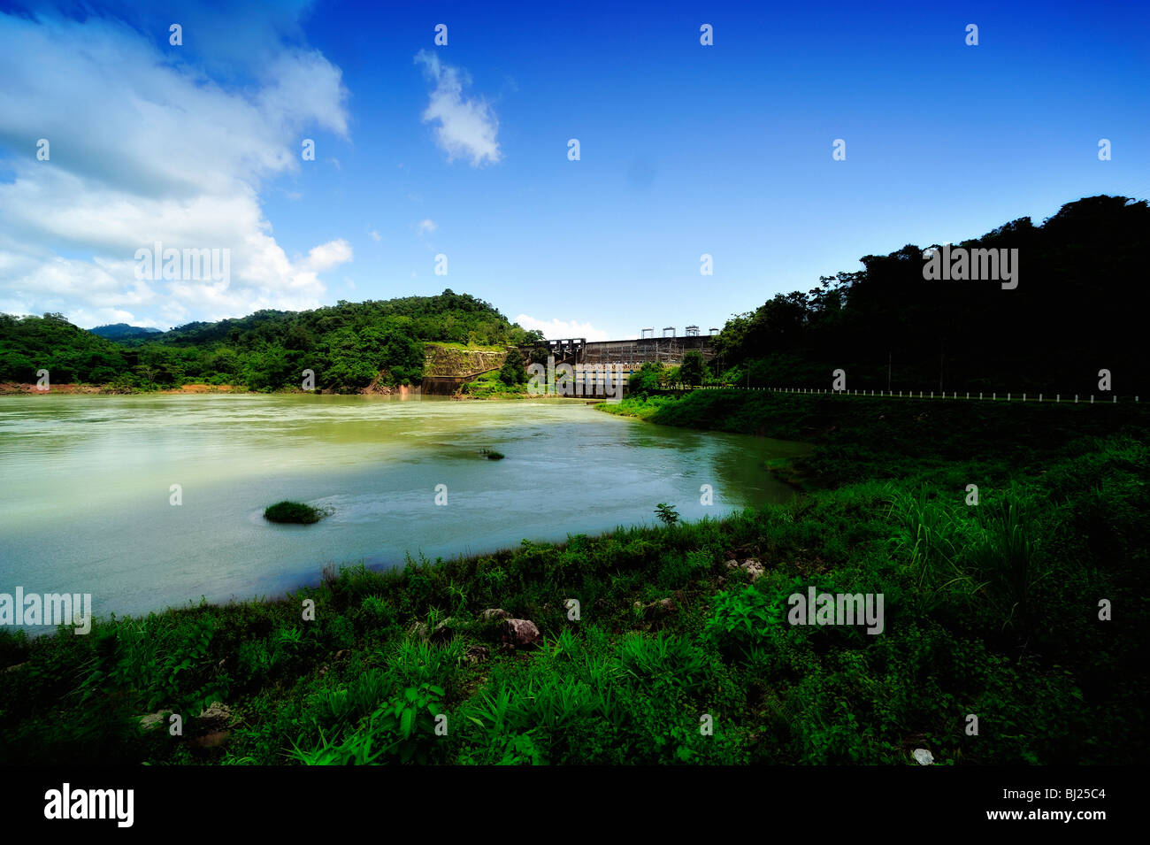 Nam Ngum Reservoir, Laos Stock Photo - Alamy