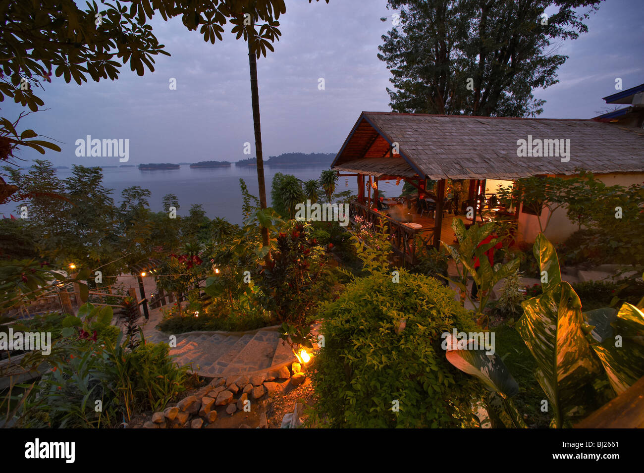 Architecture of Laos Stock Photo - Alamy